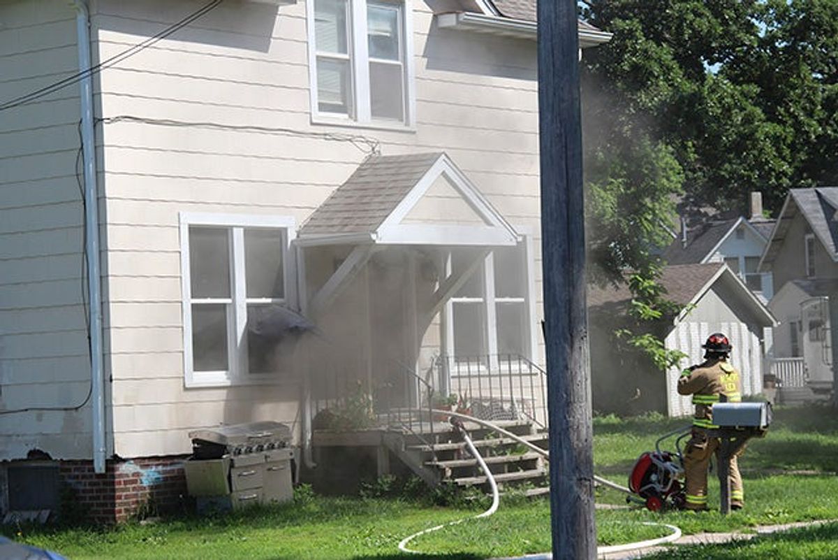 Overheated extension cord causes small Albert Lea house fire