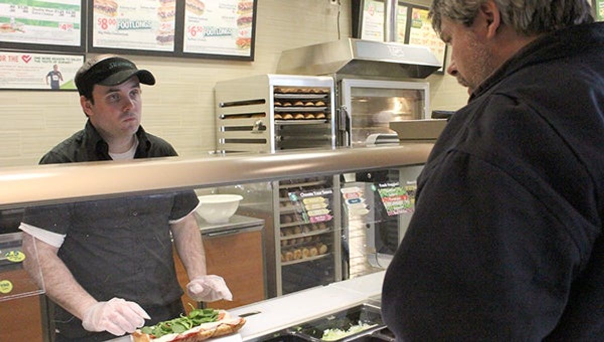 Wells welcomes Subway