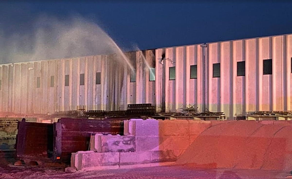 State Fire Marshal's Office investigating cause of Wells Concrete fire