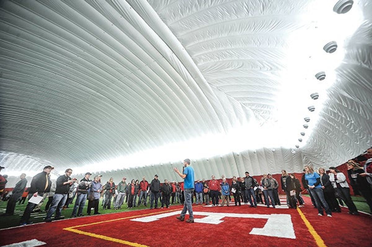 Public gets first look at Austin's new dome