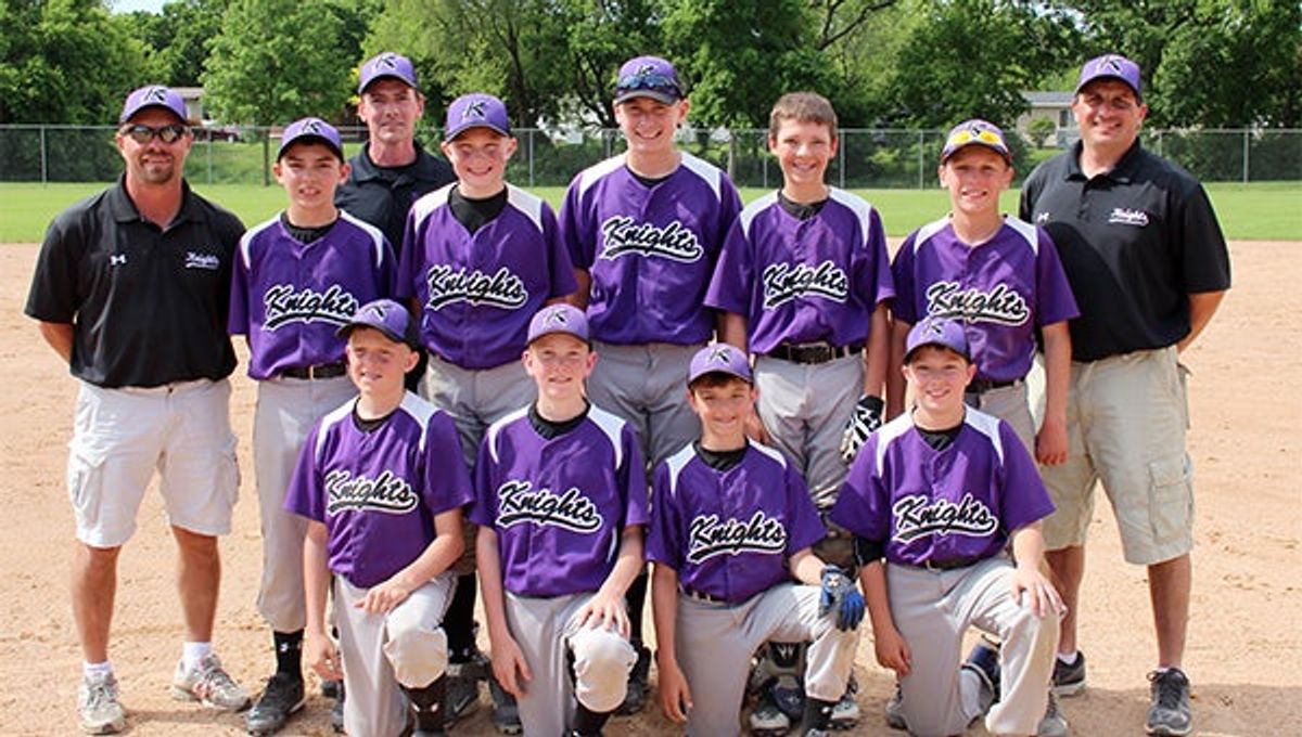 12AA Knights win baseball tournament