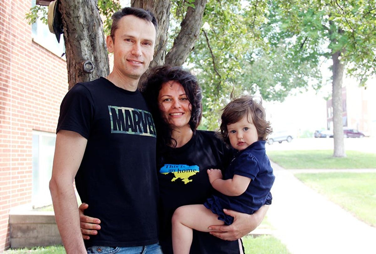 Ukrainian refugees in Albert Lea share heartbreak of war, ki...