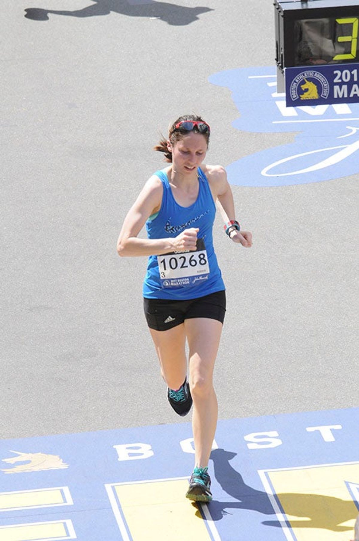 USC cross country coach runs in prestigious Boston Marathon