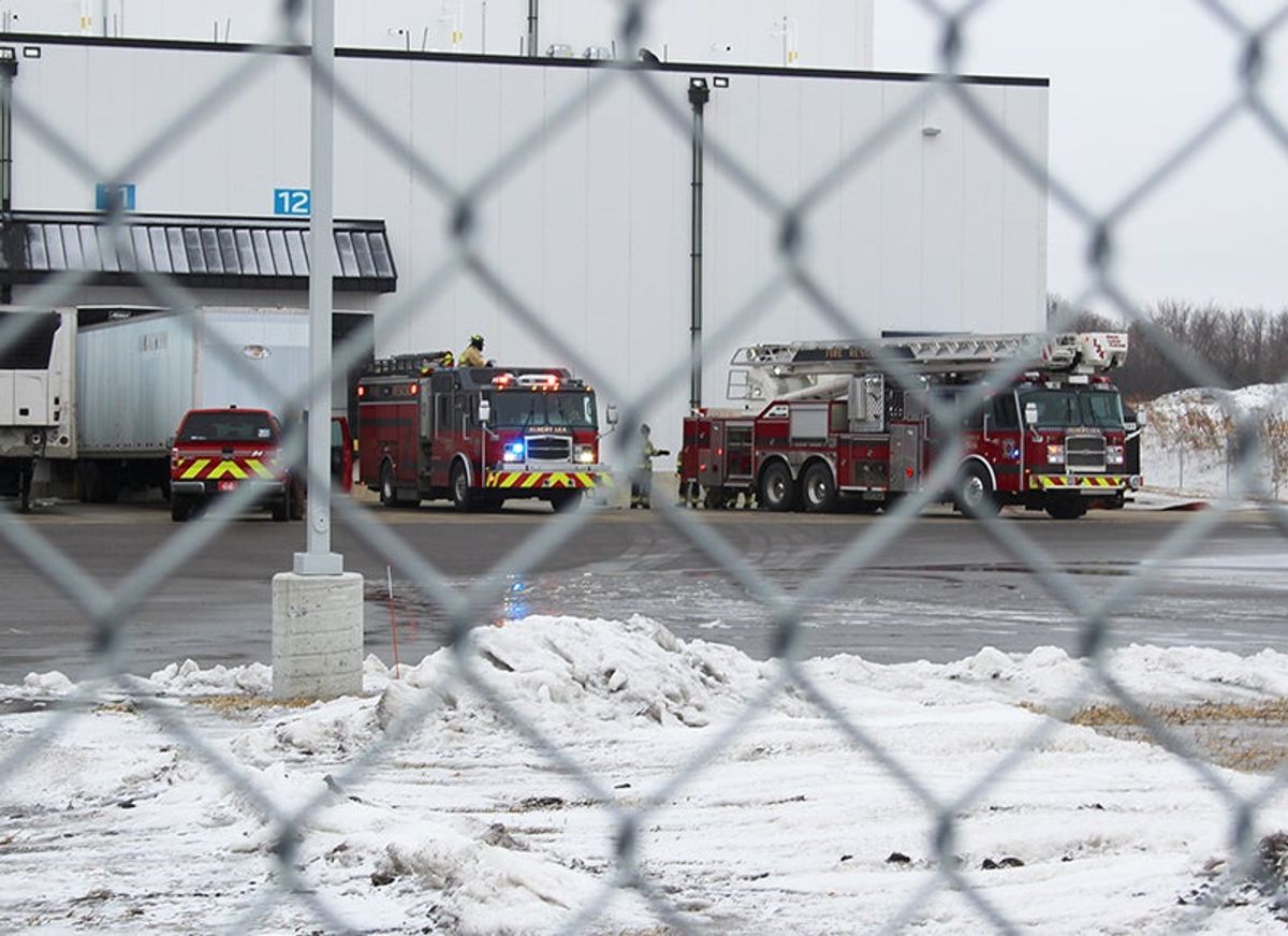 Updated: Fire reported at Vortex Cold Storage