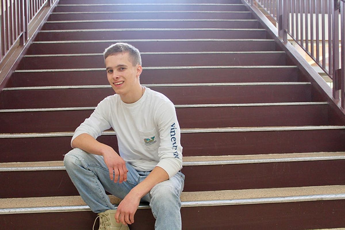 Albert Lea High School standout student: Caleb Miller