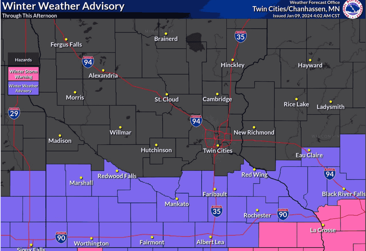 Winter weather advisory continues with more light snow expec...