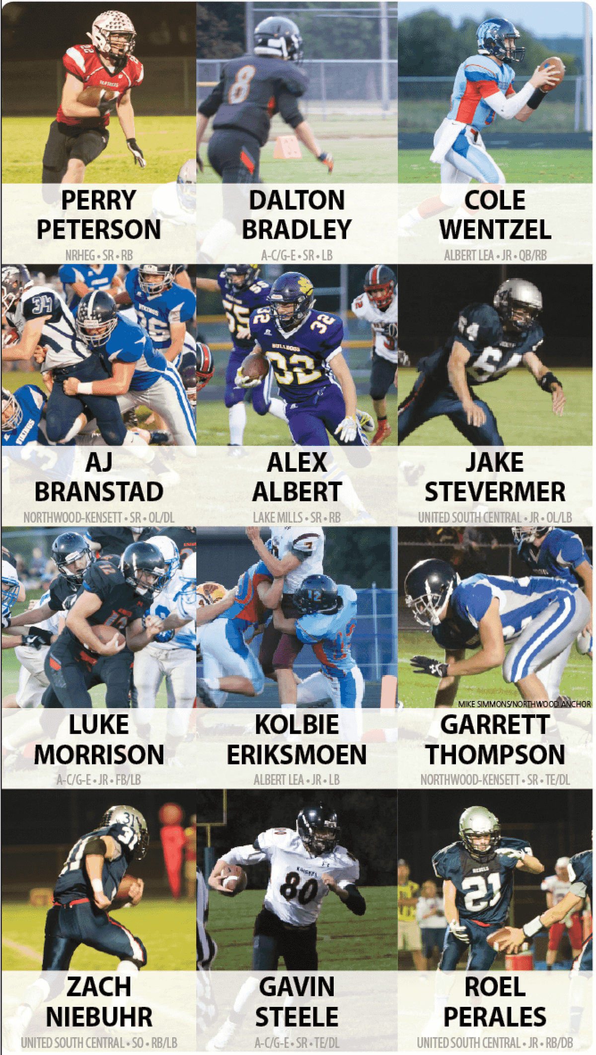 Tribune announces First Team All-Area Football