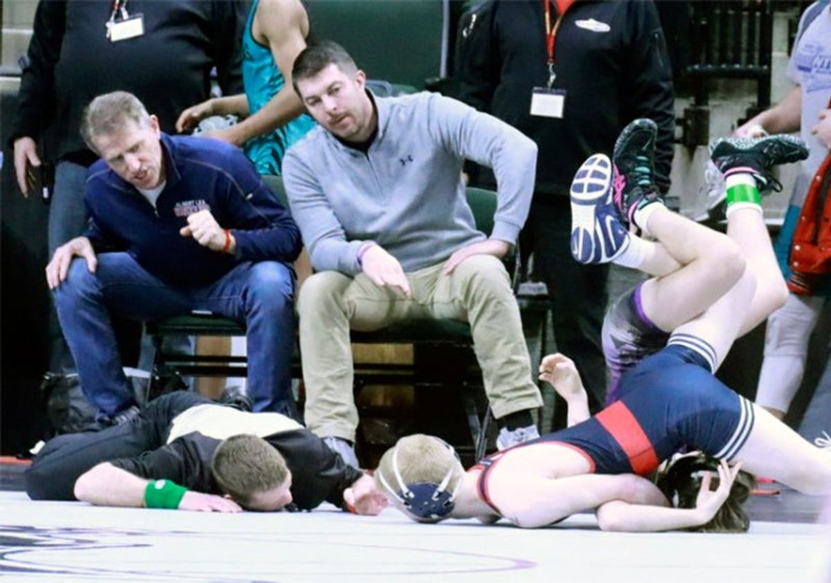 3 Tigers still vying for state wrestling title