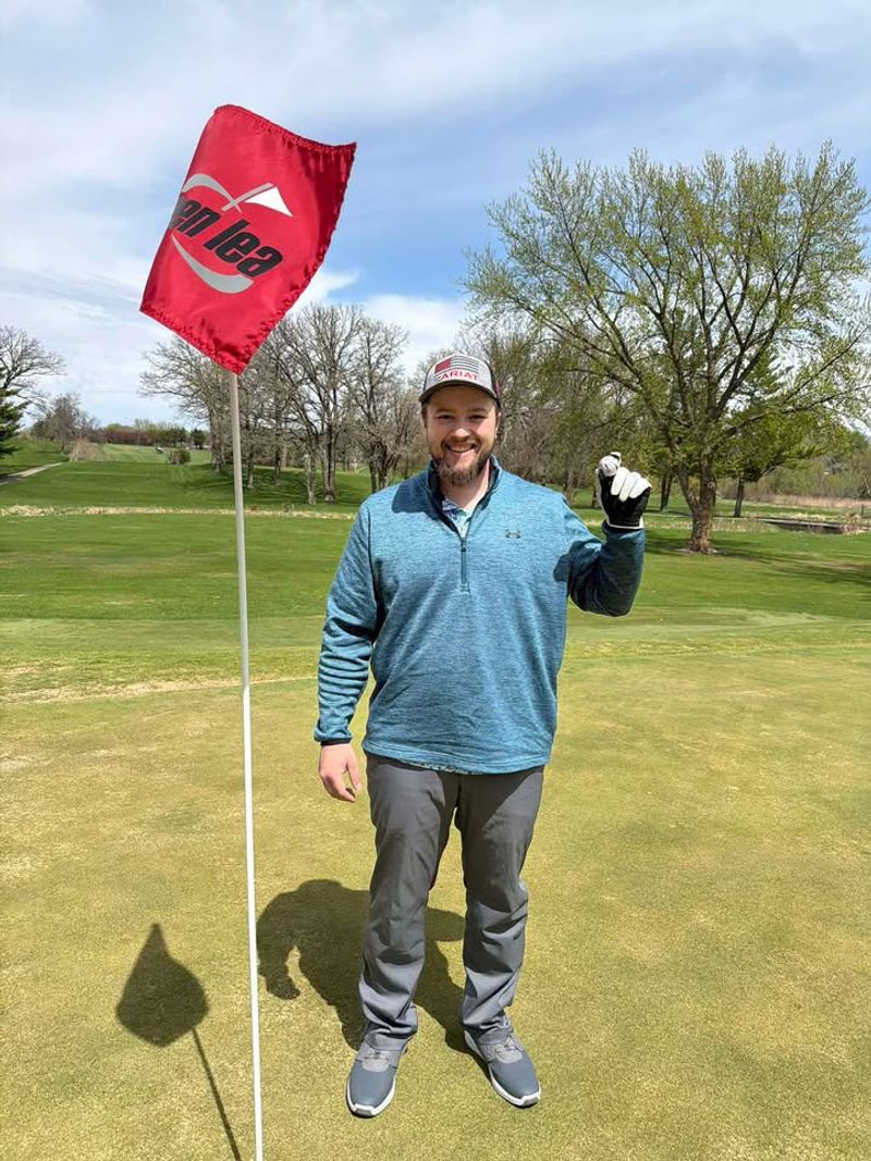 First hole-in-one of season at Green Lea