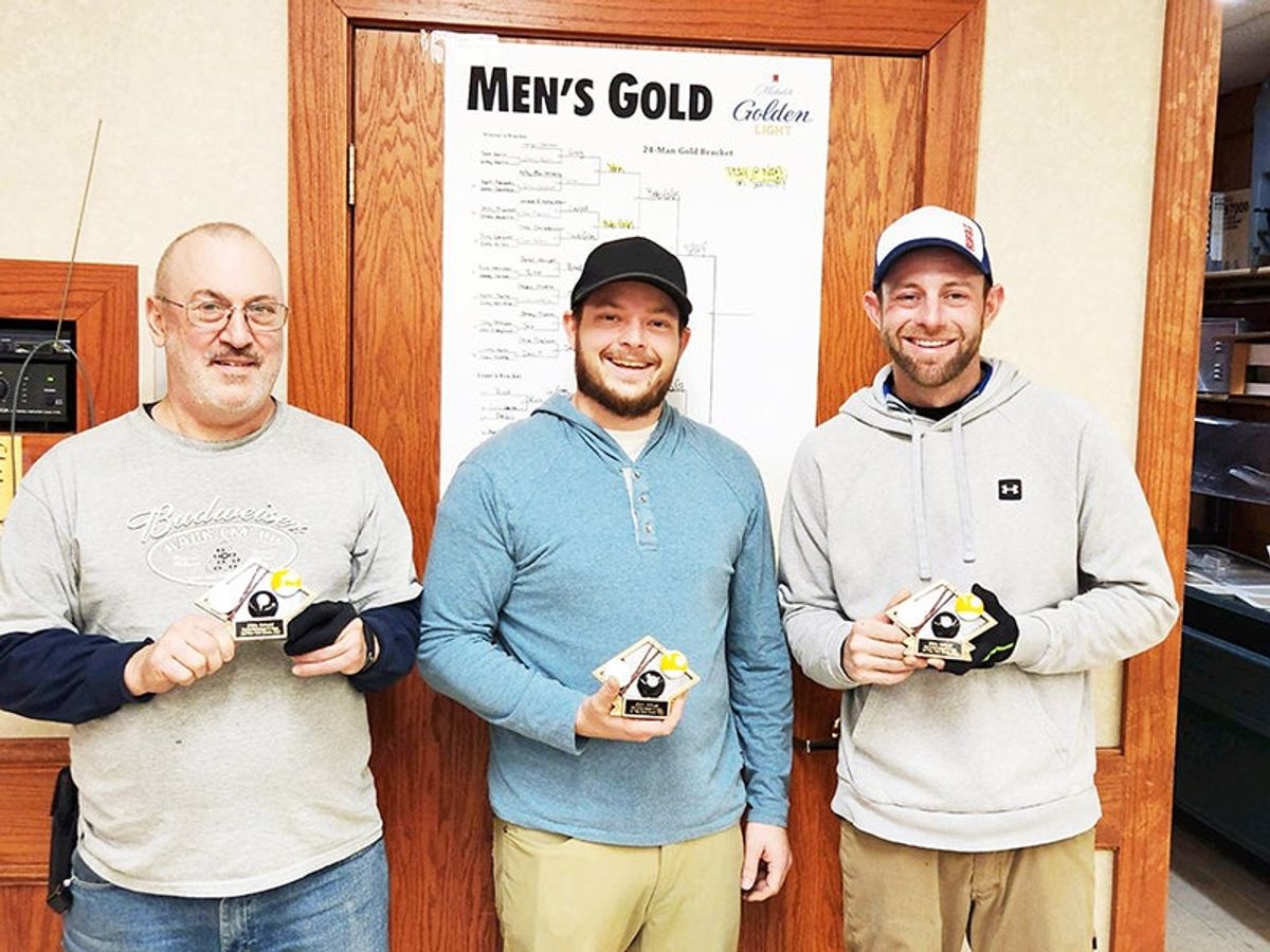 Mayo Hospice pool tournament winners