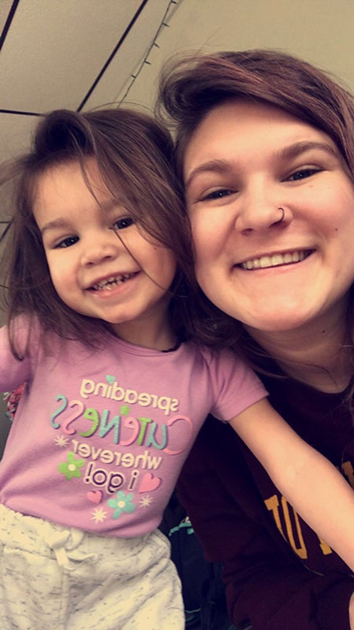 Mom and child look-alike winners