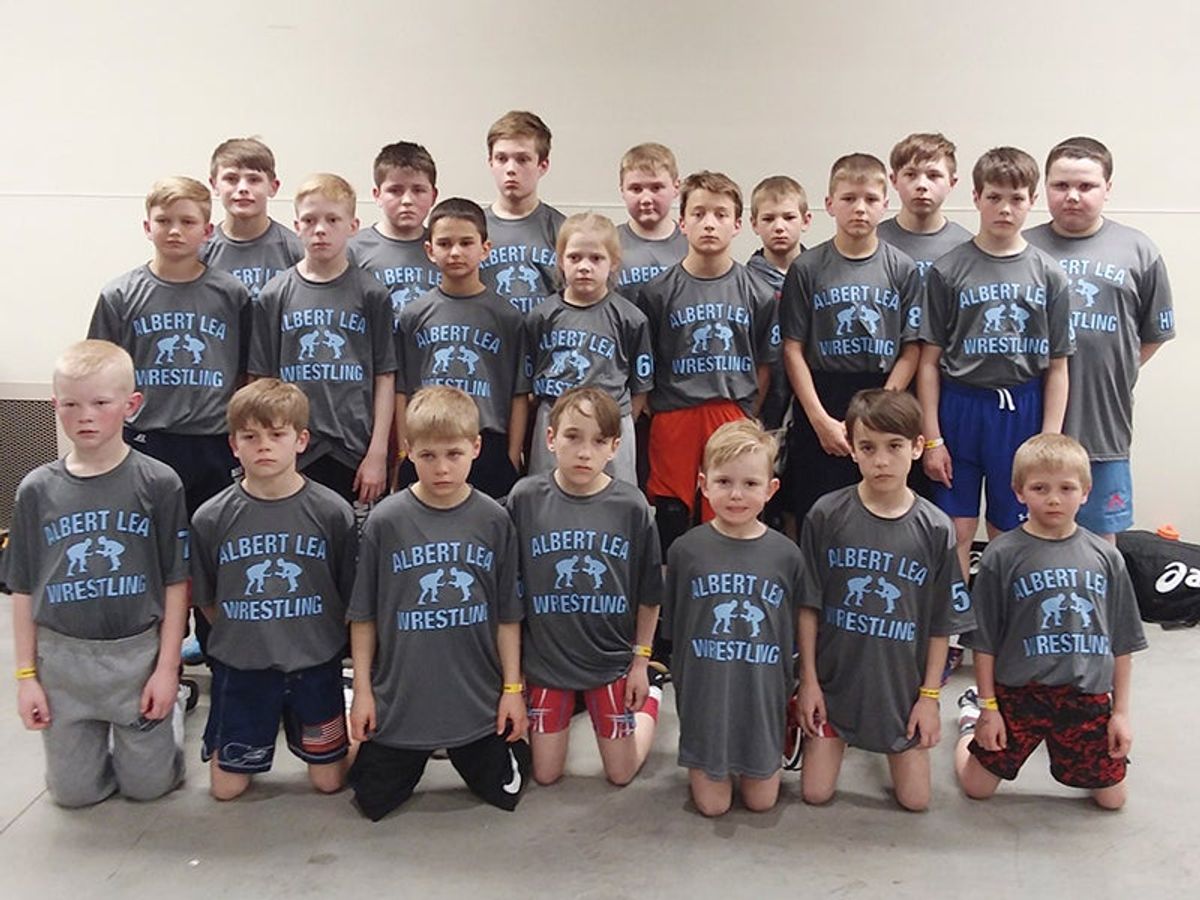 Albert Lea wrestlers compete at youth tournament