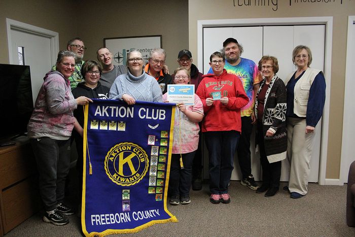 Aktion Club of Freeborn County receives awards for Distinguished Club,...