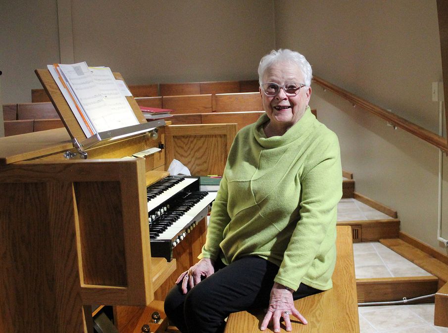 70 years of playing the church organ: Woman plans to continu...