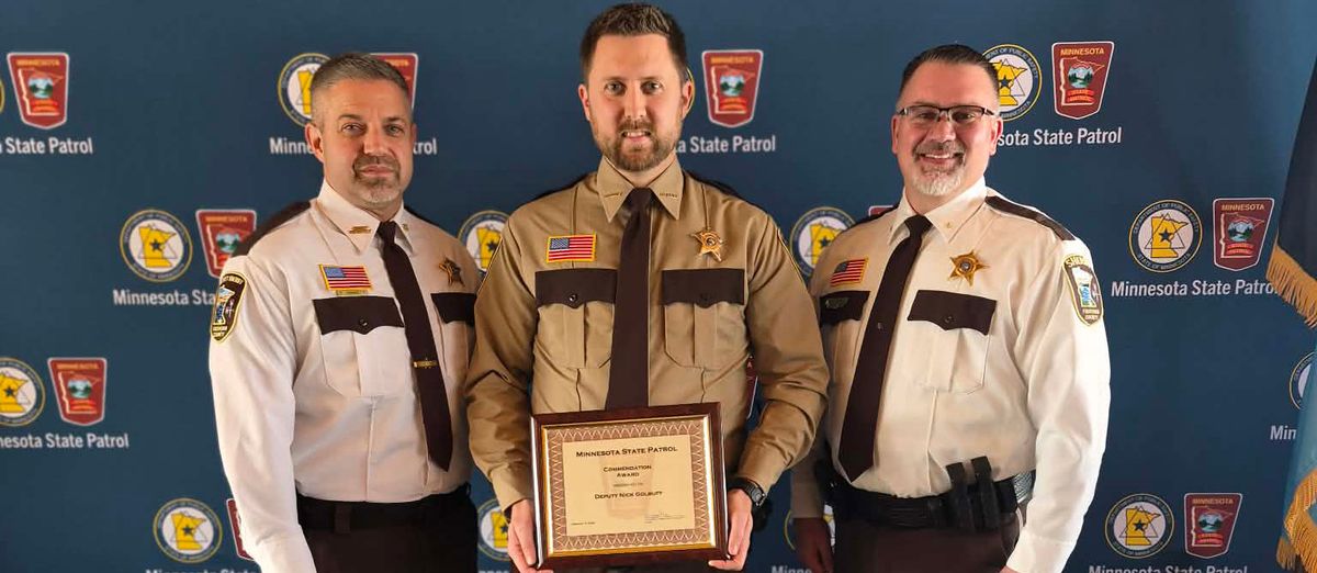 Deputy, trooper recognized for heroism after fiery crash