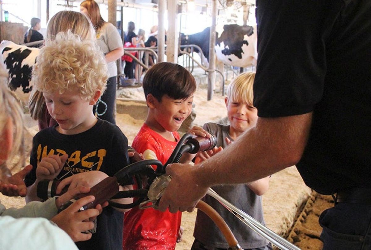 Fun on the farm: Area students visit two agriculture sites to learn ab...
