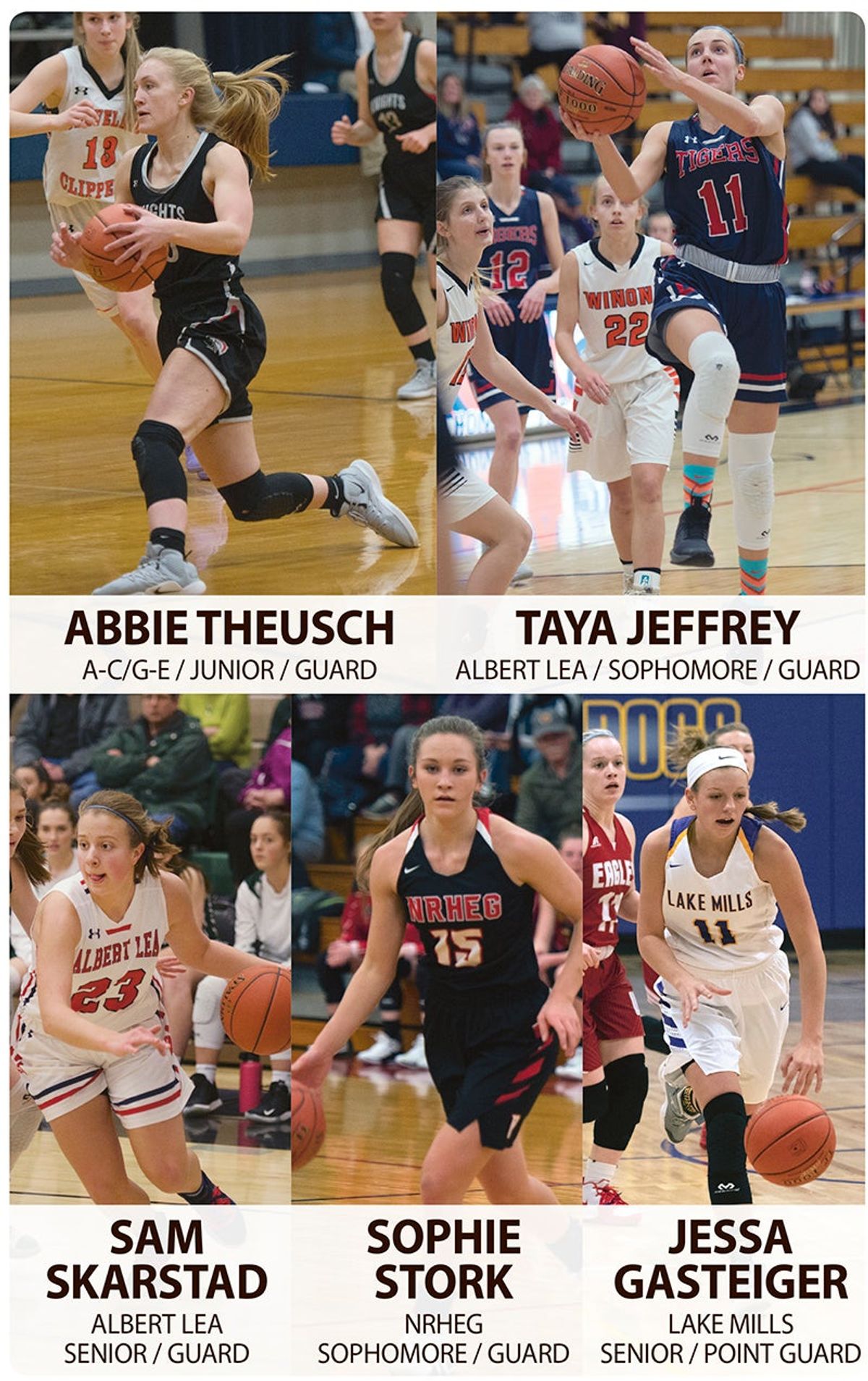Tribune announces All-Area girls' basketball team