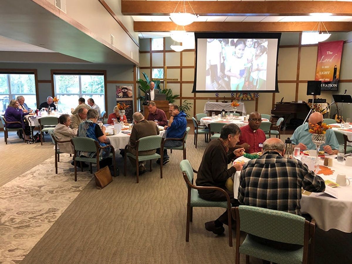 Pastors celebrated at luncheon
