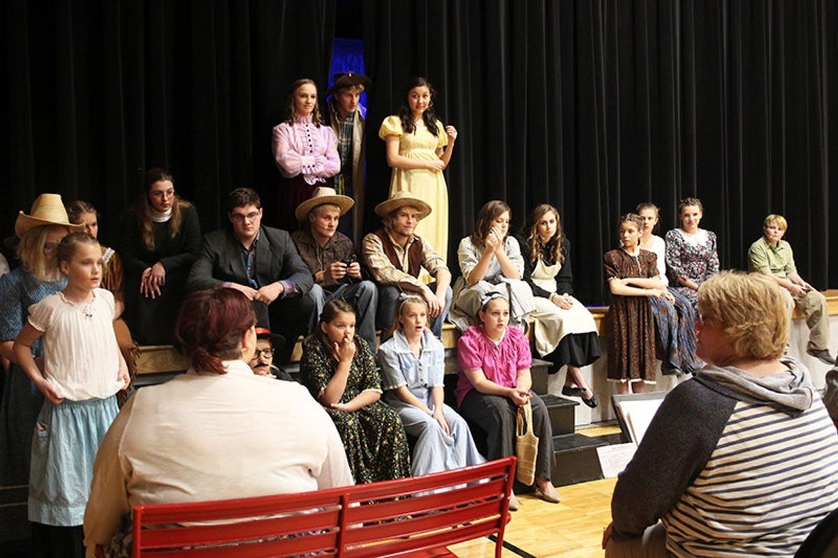 Bringing some slapstick laughs to the stage