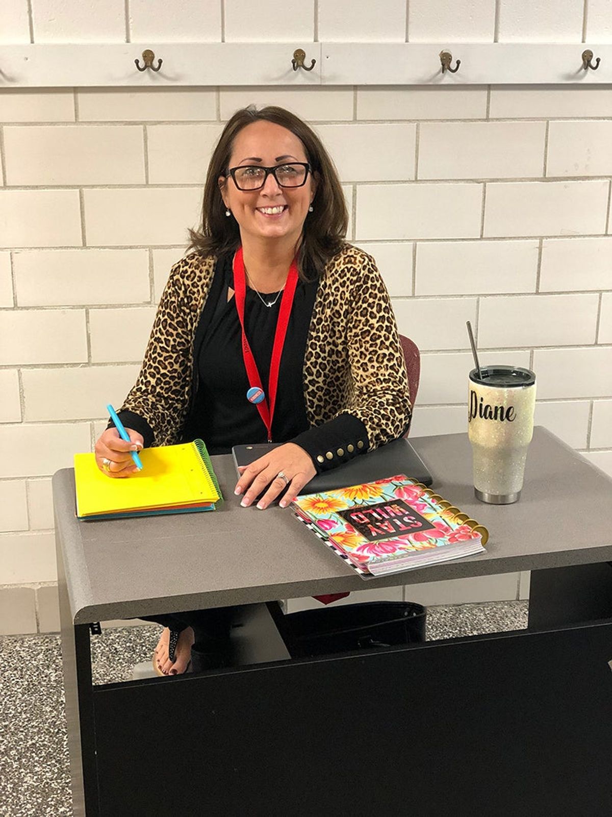 Principal's Corner: Portable principal office
