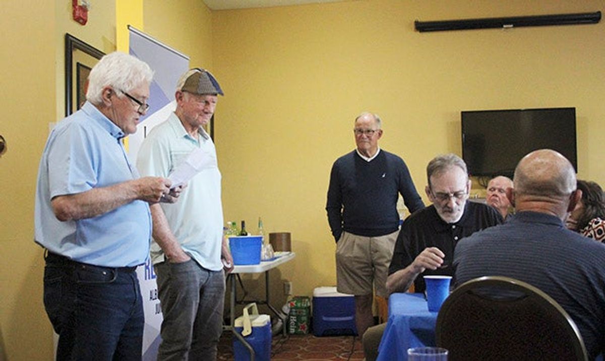 Former football team holds reunion 58 years after meeting