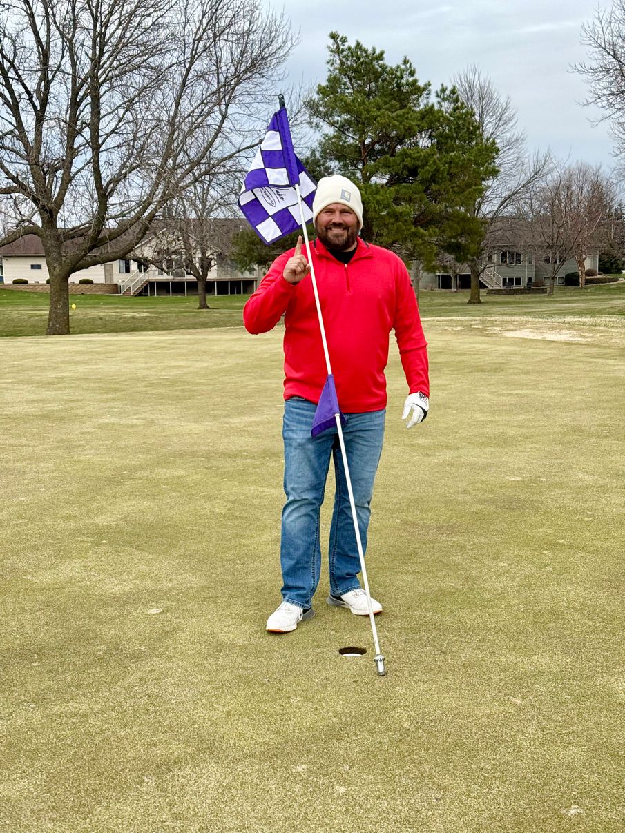Hole-in-one at Rice Lake Golf Course
