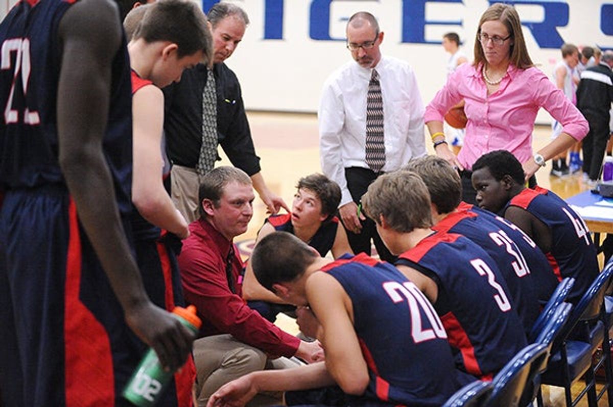 Assistant basketball coach instills more than fundamentals