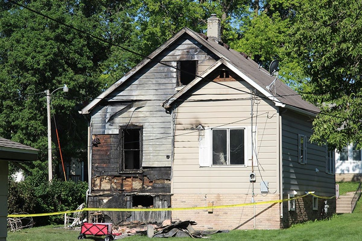 Authorities: Recreational fire led to house fire