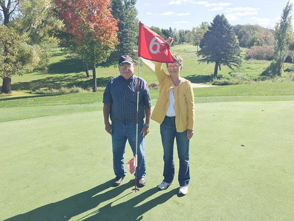 Hole-in-one at Oak View Golf Course