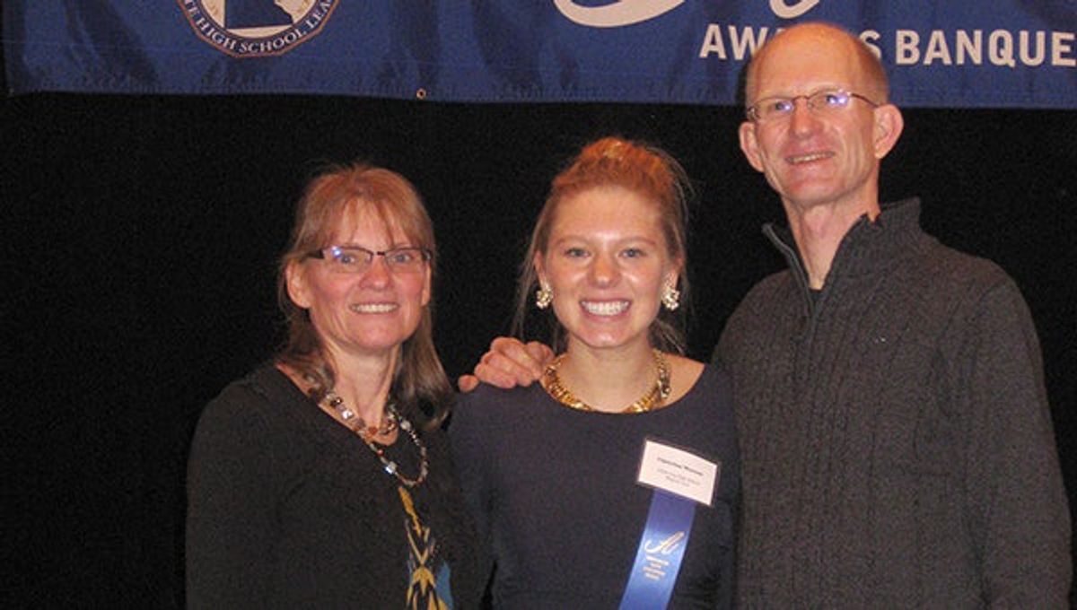 Monson wins MSHSL award