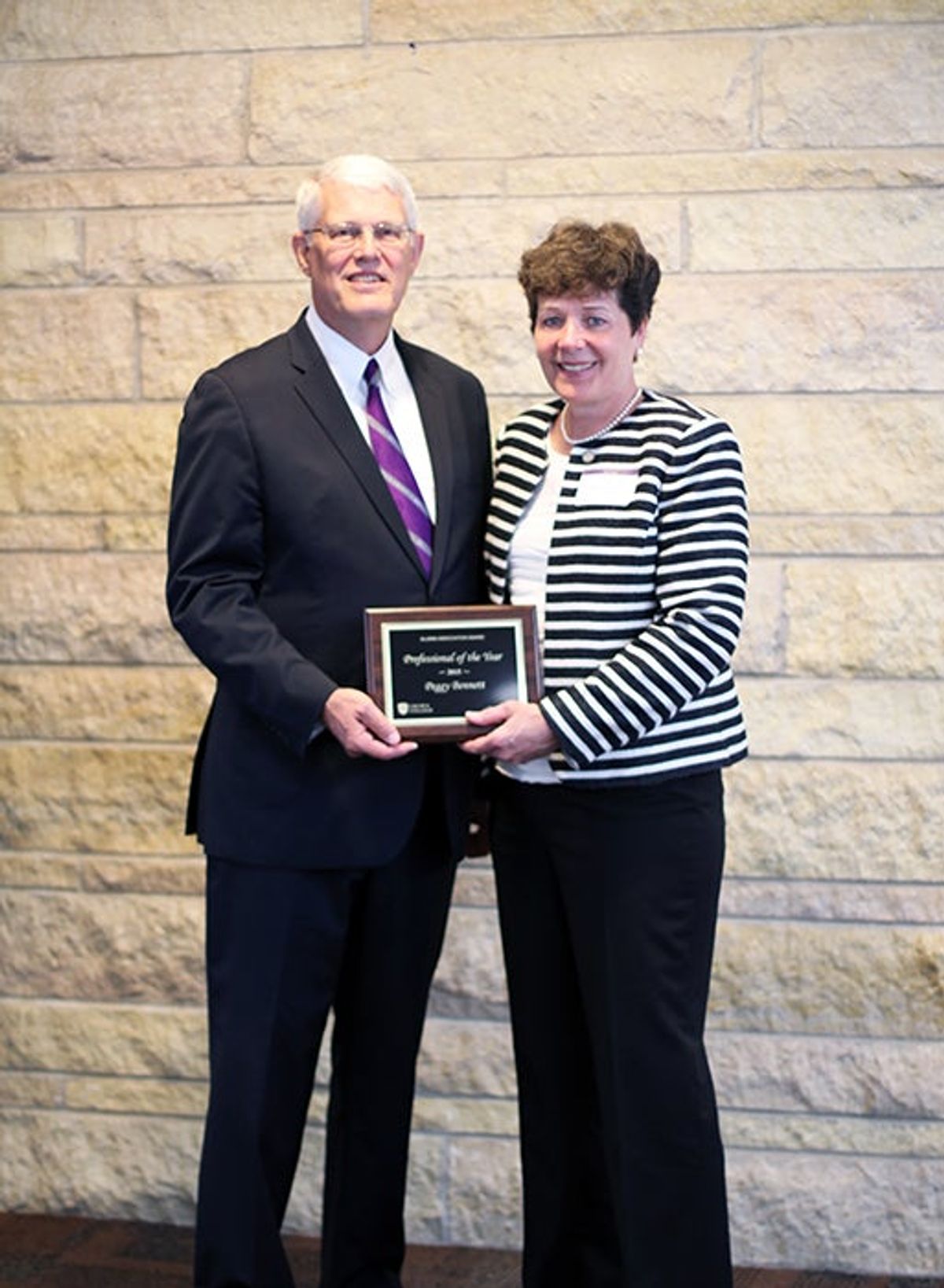 Bennett honored with alumni award