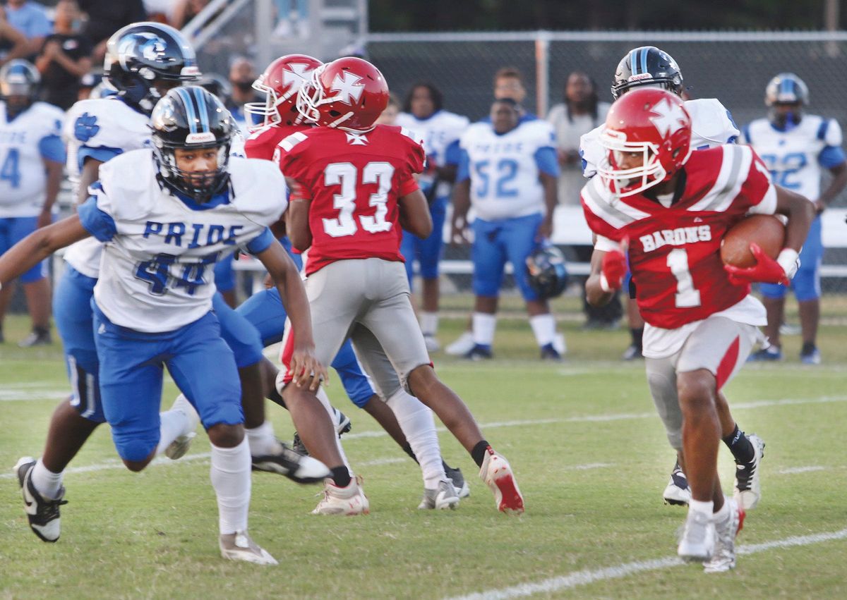 Barons fall in high-scoring game