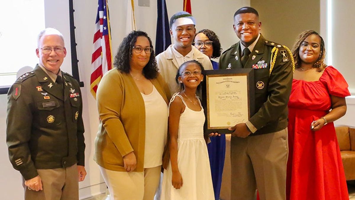 Army promotes Goodman to Lt. Colonel