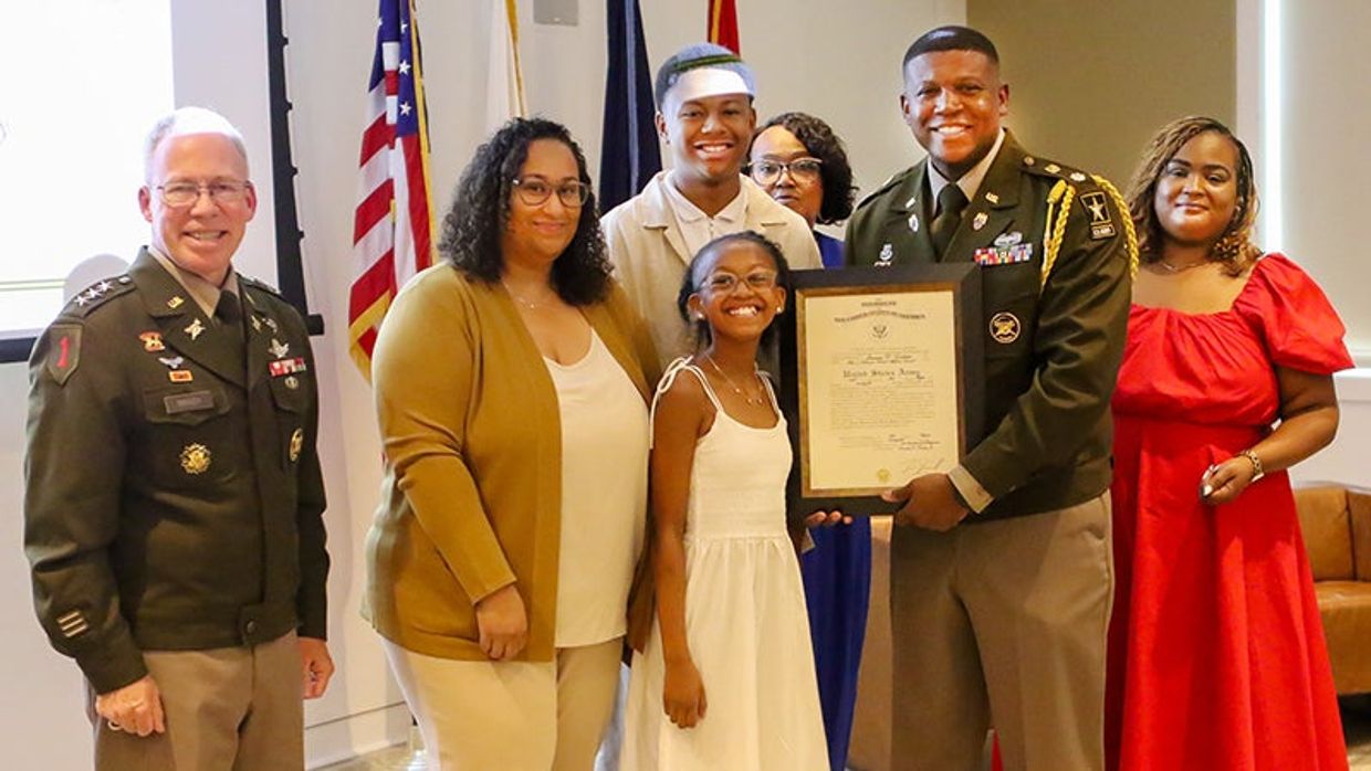 Army promotes Goodman to Lt. Colonel