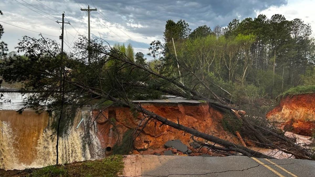 "IN THE NICK OF TIME:" LaFayette City Lake spillway repaired