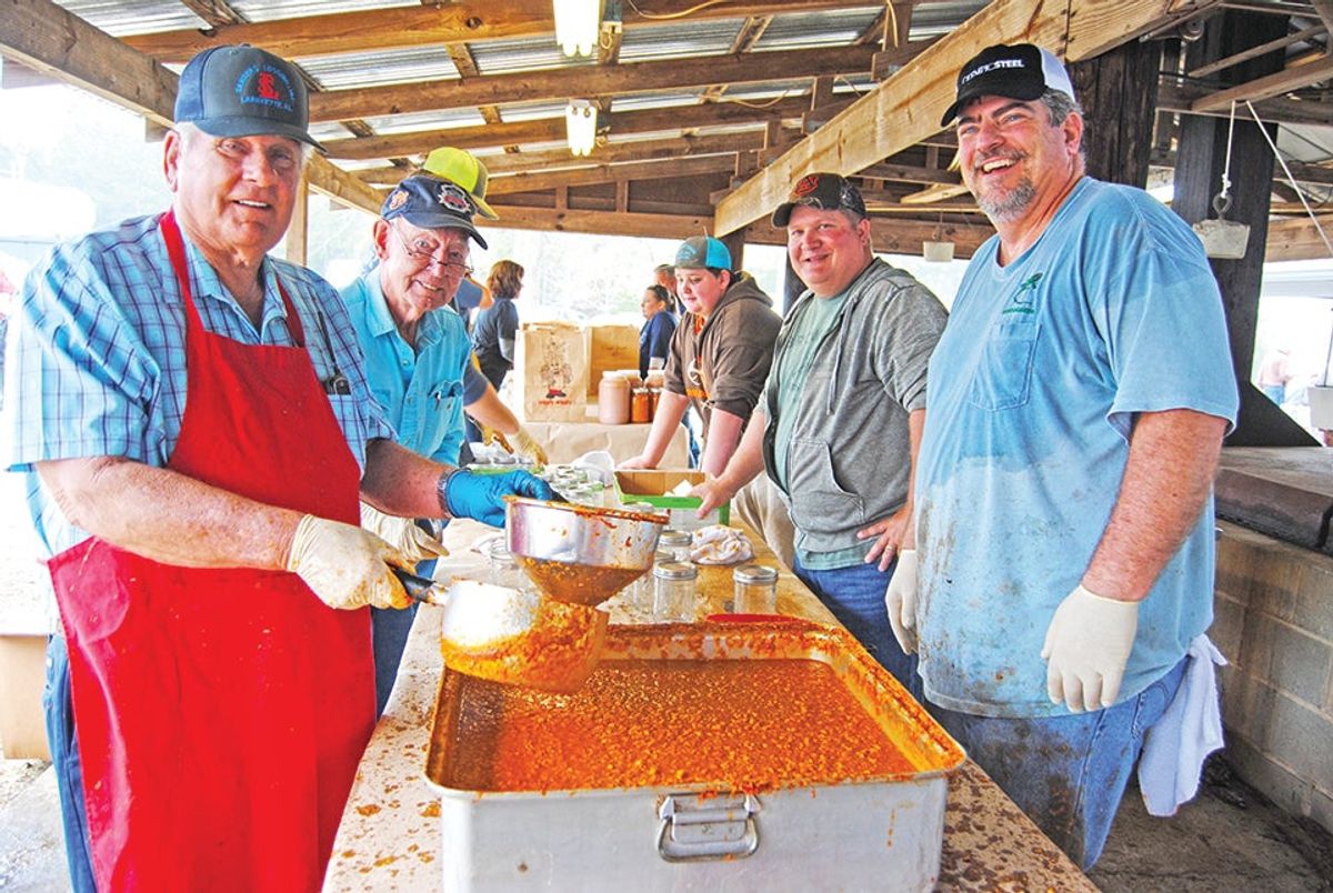 Fire Department anniversary features BBQ