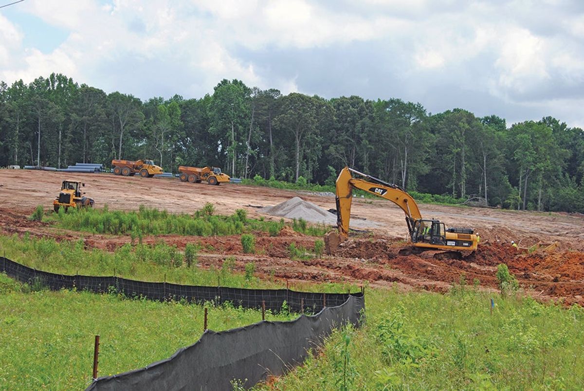 Work continues on Scannell site