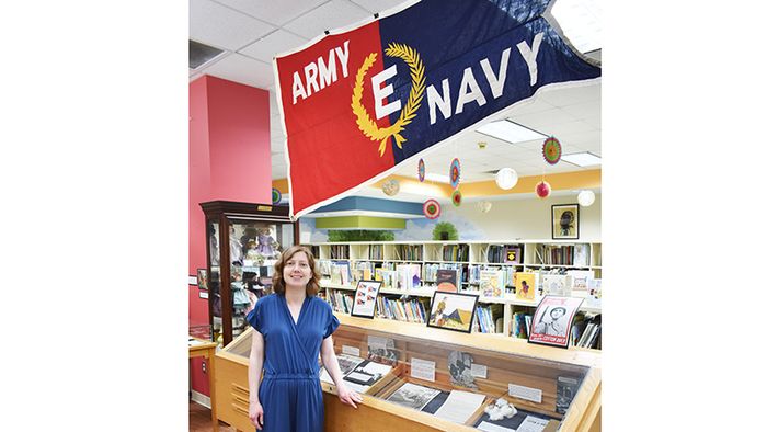 Library exhibit details local WWII efforts