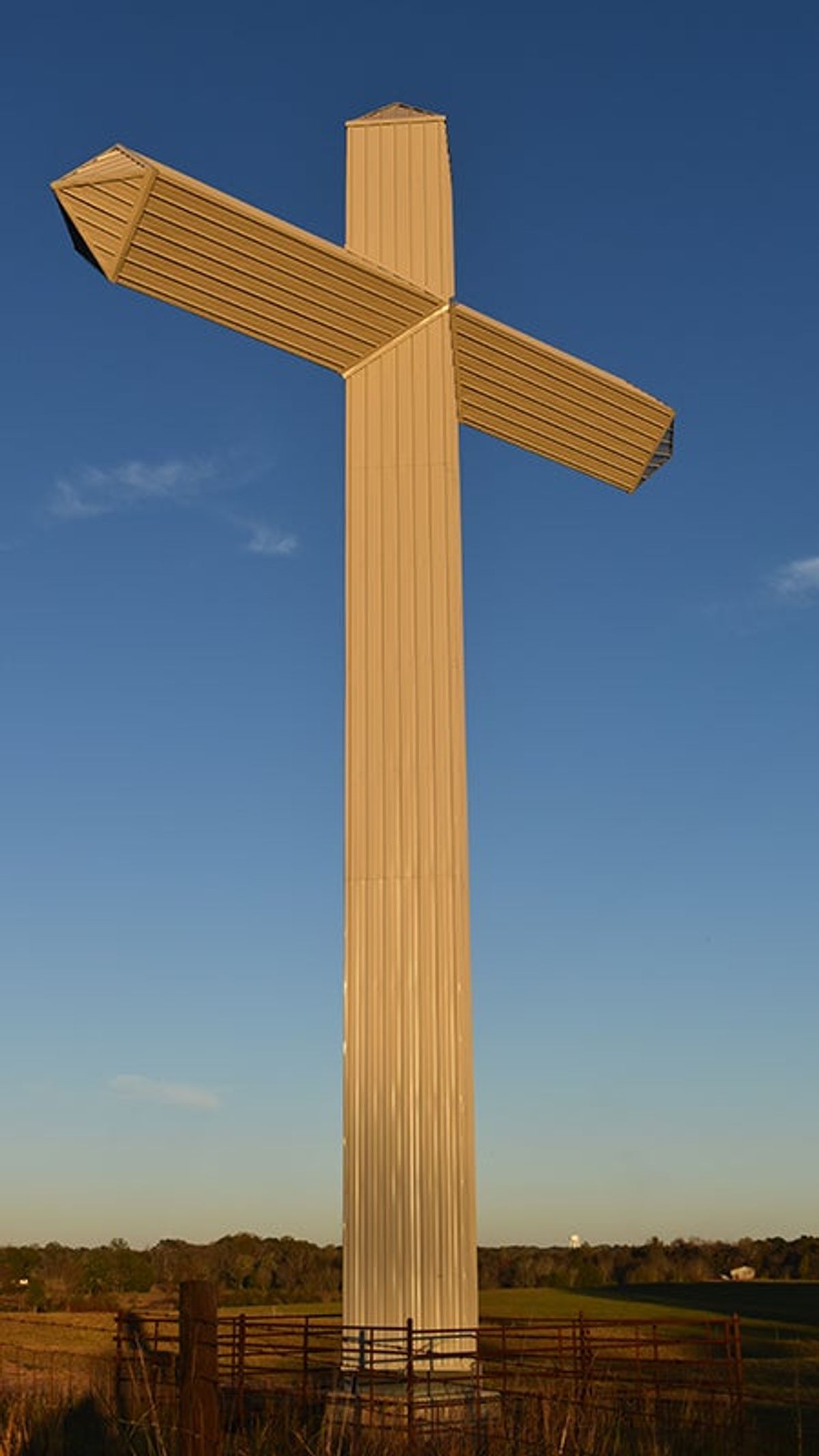 Where did that cross come from?: Land owner discusses story ...
