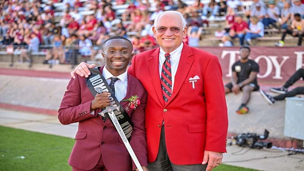 Lanett native crowned 2022 Troy University homecoming king