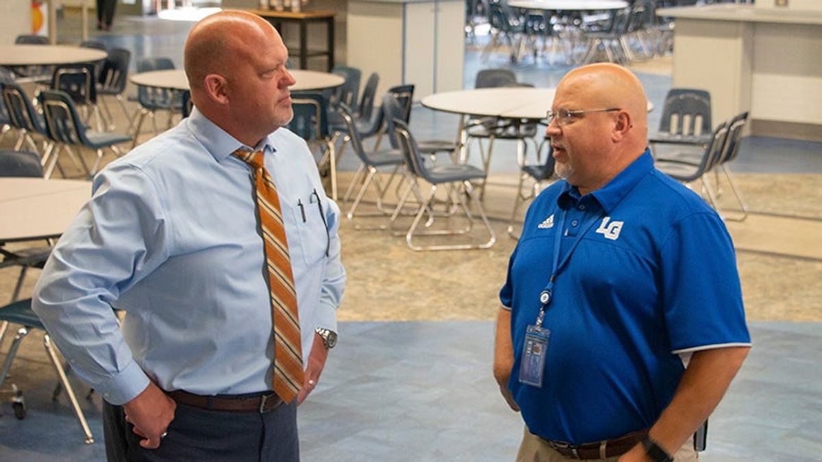 Shumate visits Troup County schools