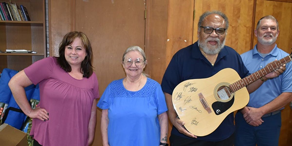 Guitar Signed by Blackberry Smoke to be Auctioned at Valley Haven Scho...