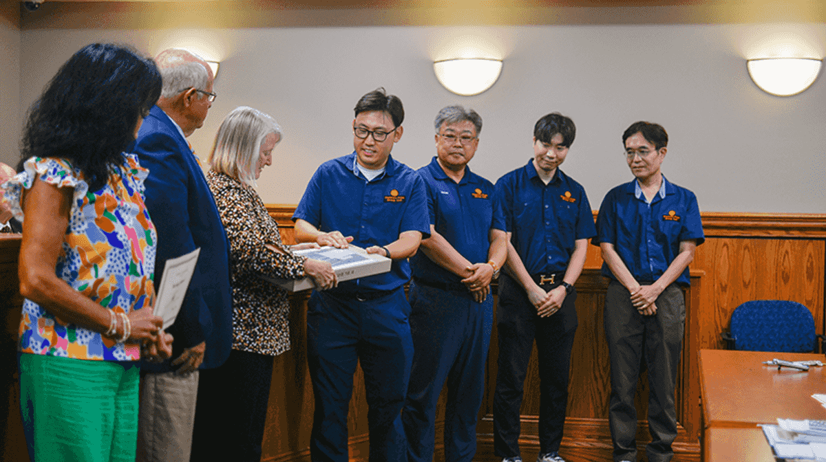 Clean Chambers receives $10K donation from Chambers Troup Gr...