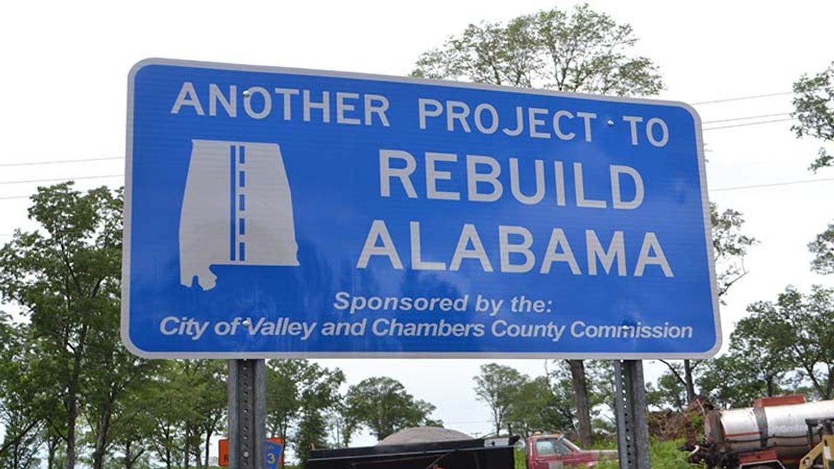 Chambers County starts on Rebuild Alabama Project