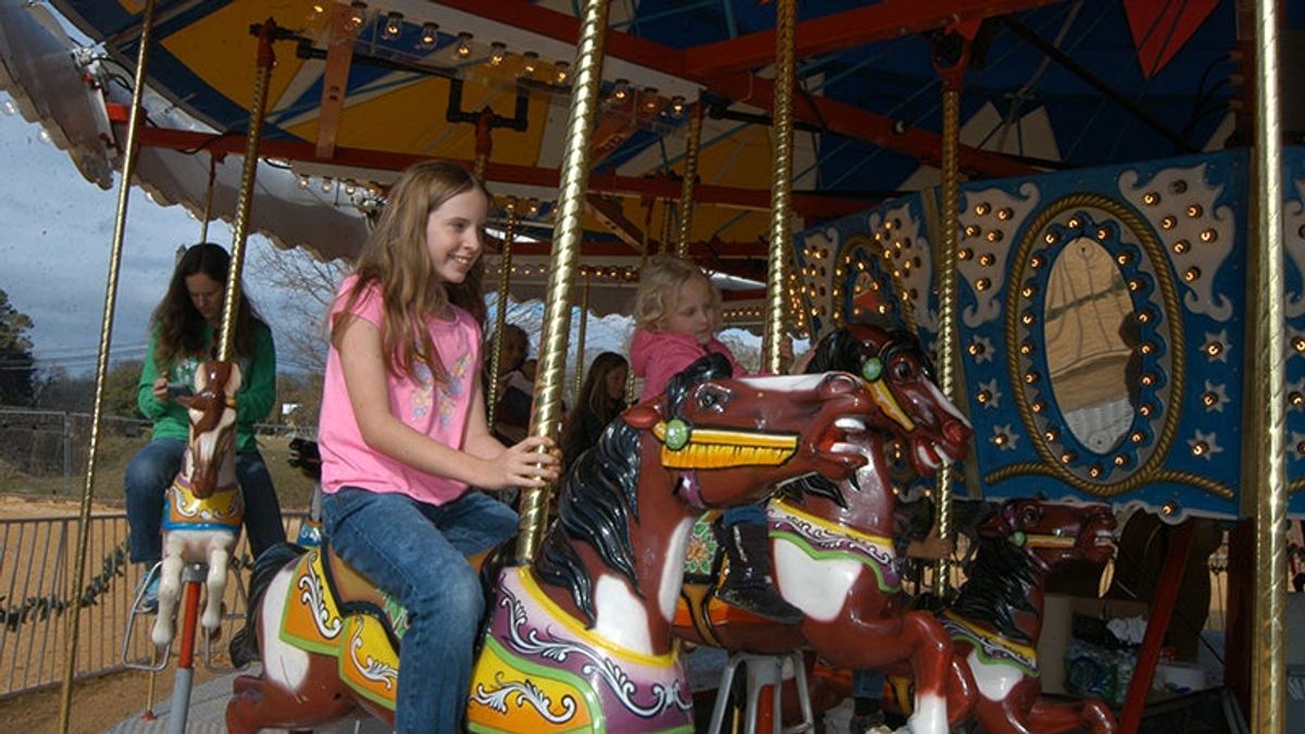 Valley merry go round opens Sunday