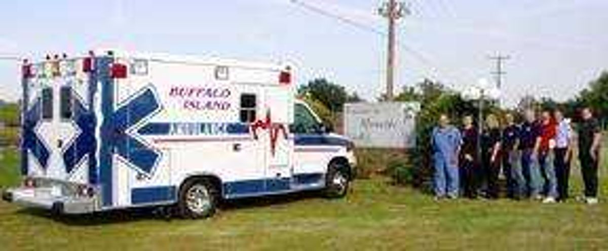 Buffalo Island EMS recevies new ambulance