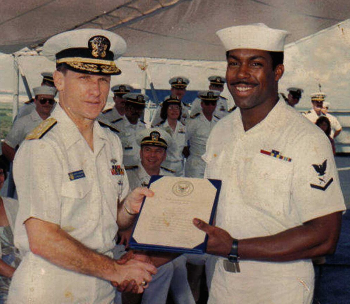 Navy Veteran Leonard Middlebrooks reminisces