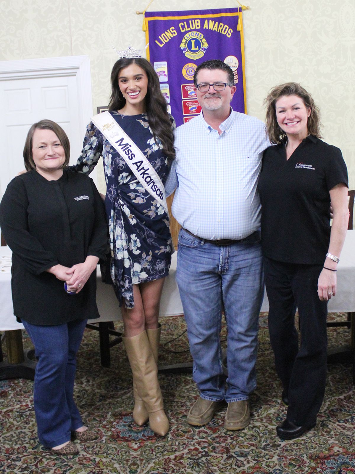 Miss Arkansas welcomed by Blytheville Lions Club