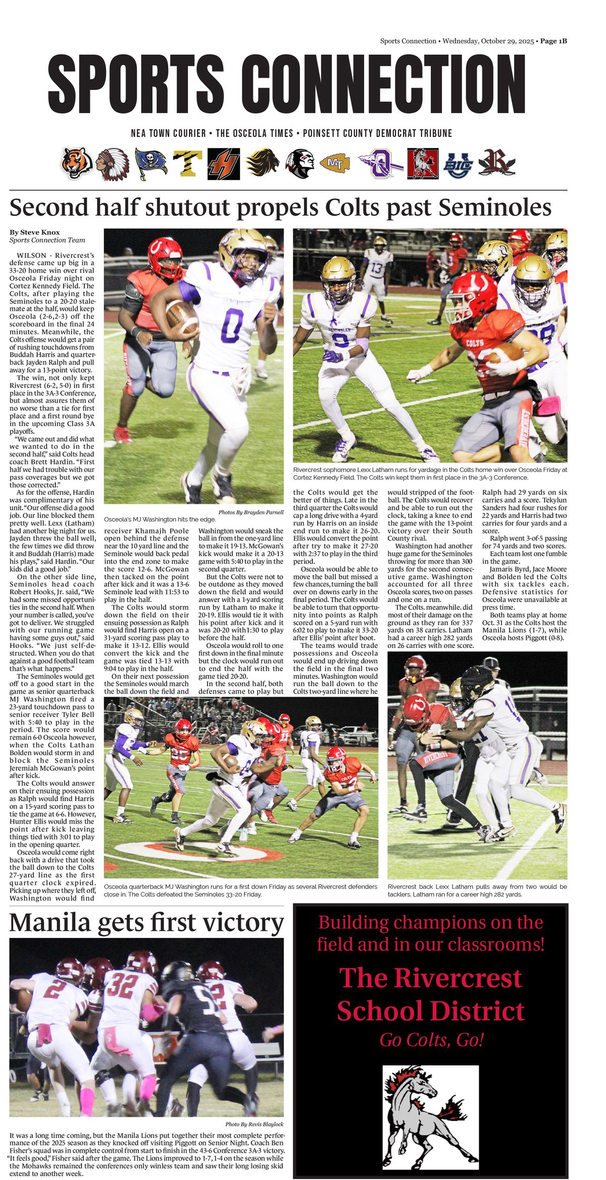 Oct. 29, 2025: Sports Connection E-Edition