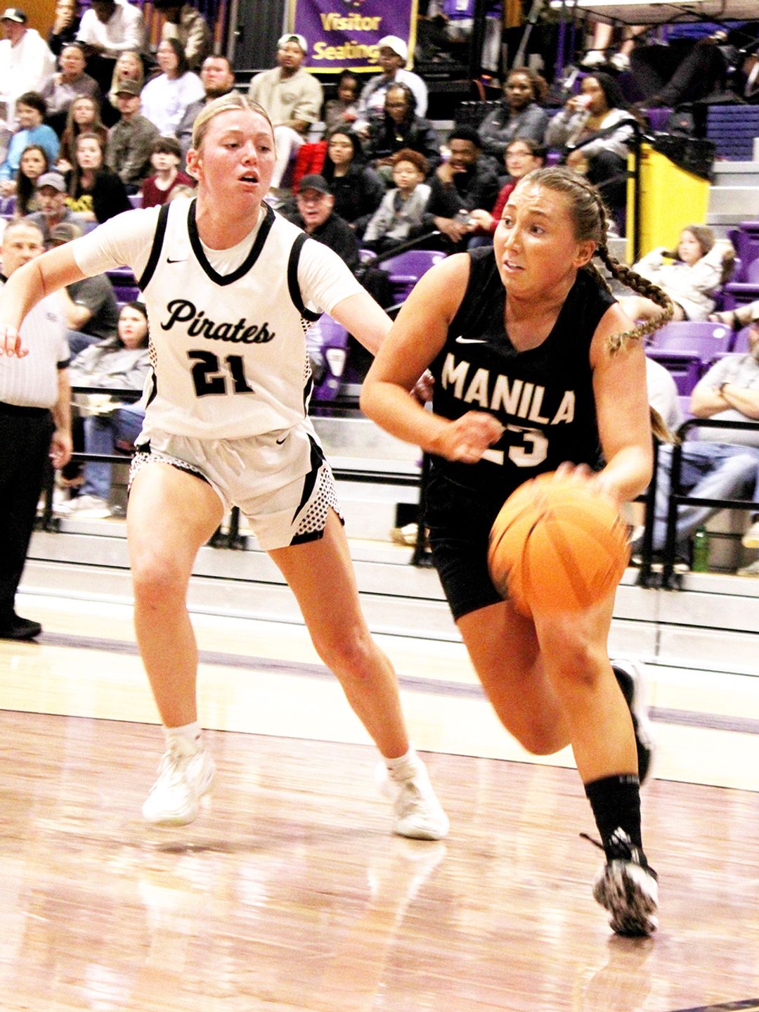 3A State Tournament at Osceola: Manila girls defeat number one Dover